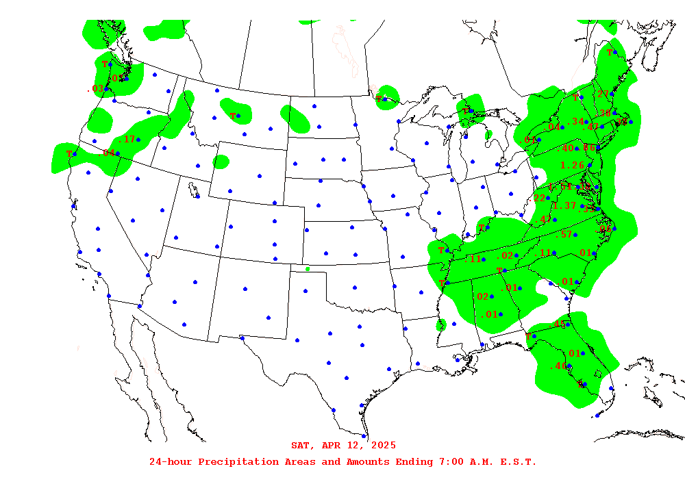 Total 24-Hour Precipitation