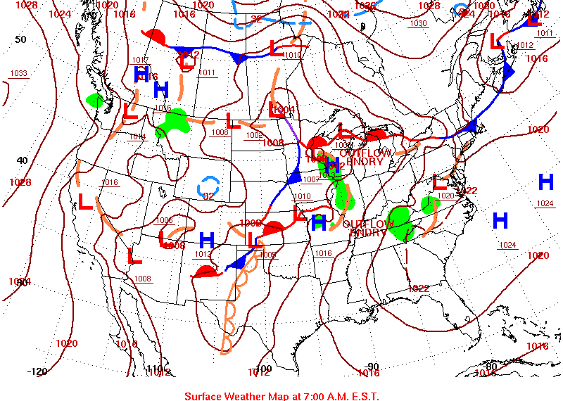 Daily Weather Map