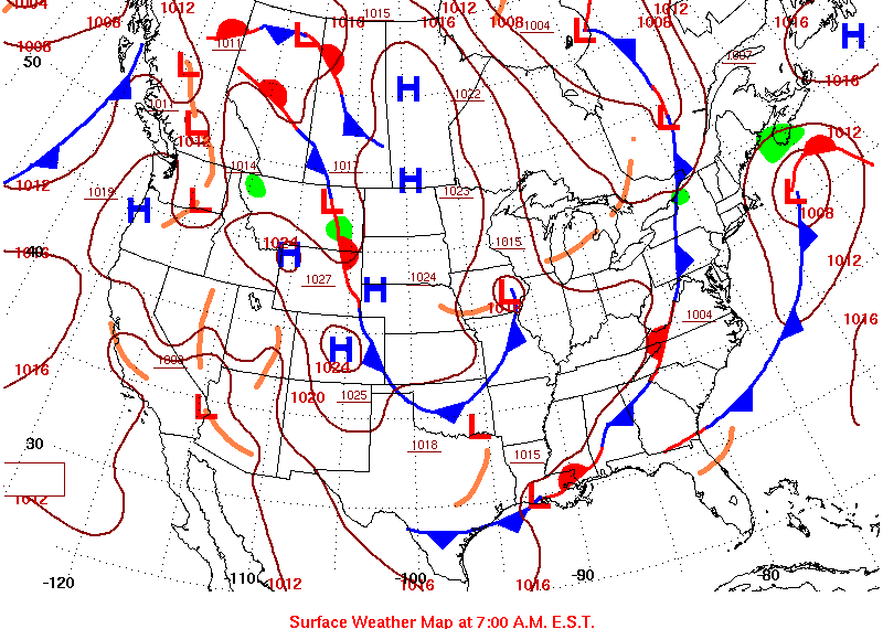 Daily Weather Map