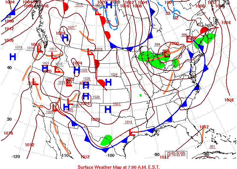 Daily Weather Map