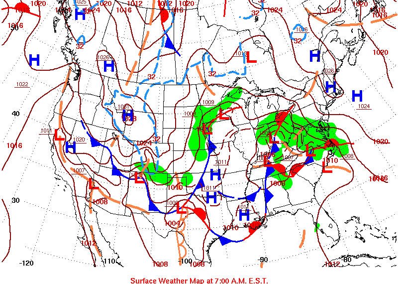 Daily Weather Map