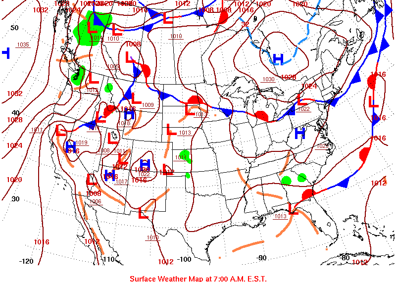 Daily Weather Map