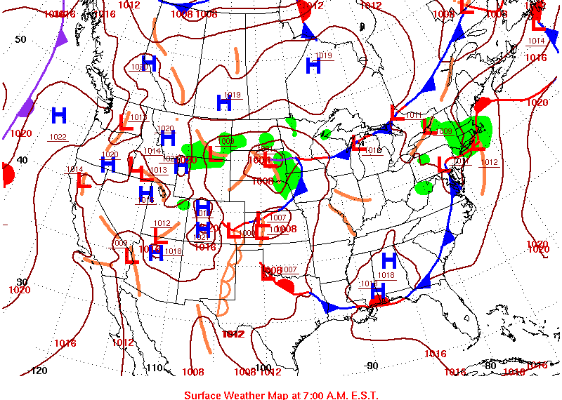 Daily Weather Map