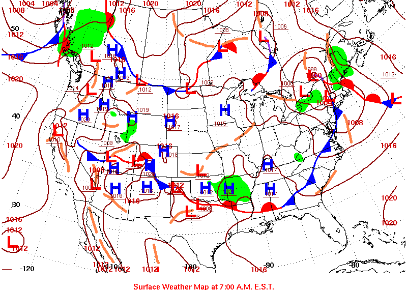 Daily Weather Map