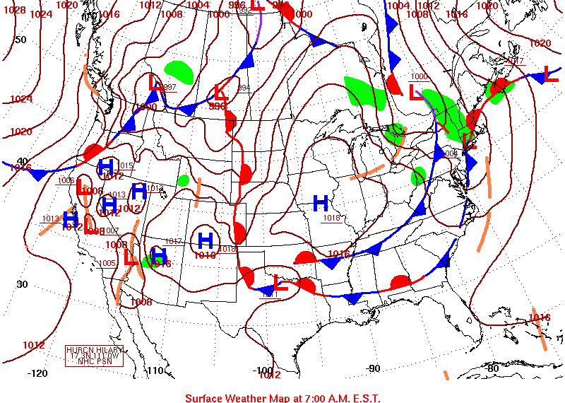 Daily Weather Map