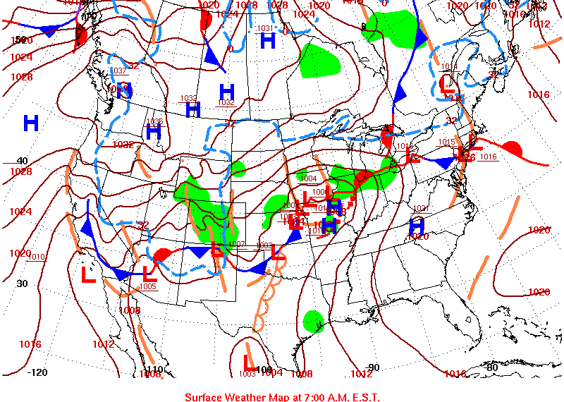 Daily Weather Map