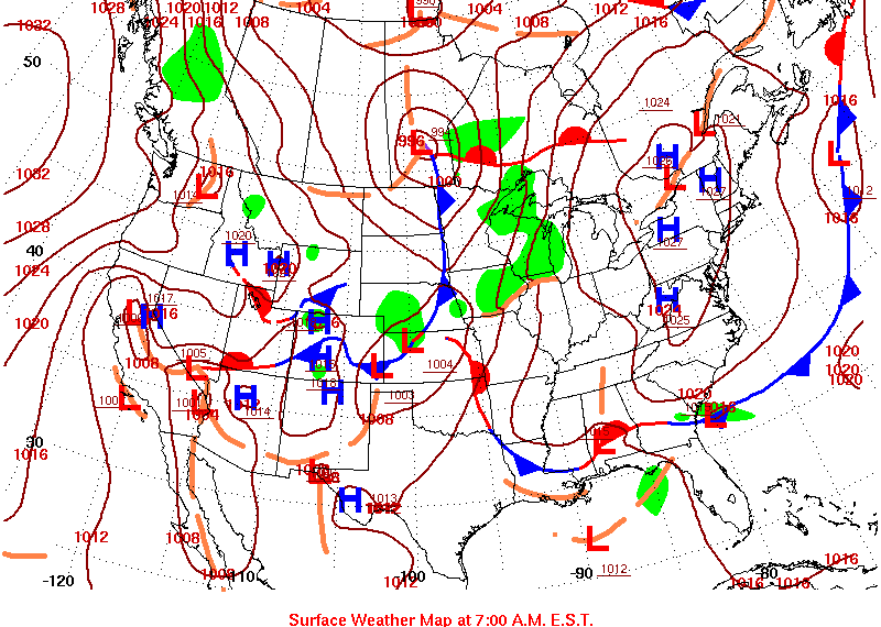Daily Weather Map