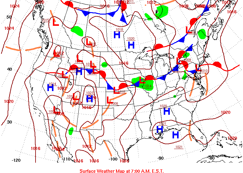 Daily Weather Map
