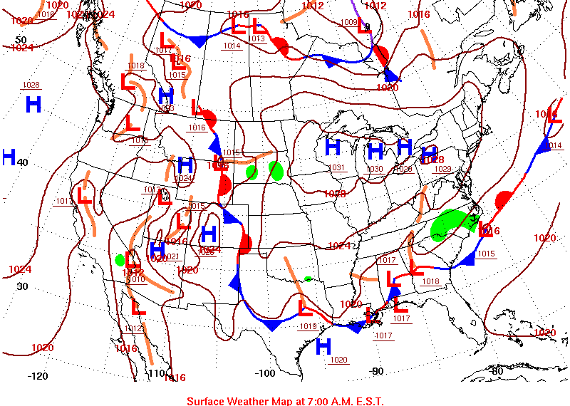 Daily Weather Map